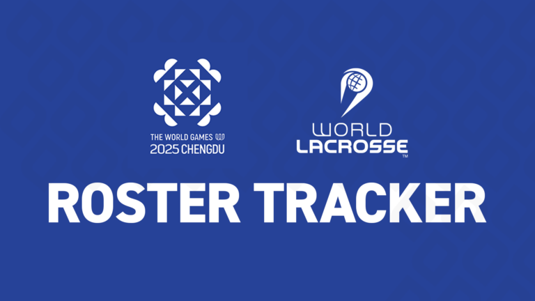 The World Games 2025 Roster Tracker - World Lacrosse
