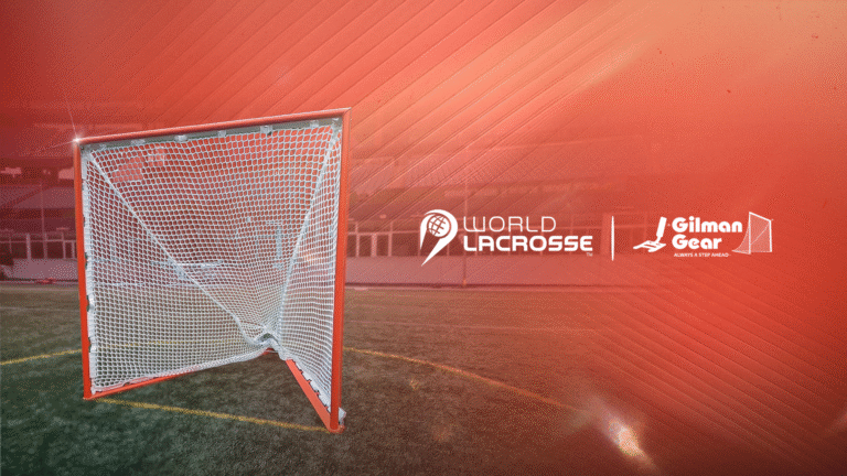 Gilman named Official Goal of World Lacrosse through 2028 - World Lacrosse